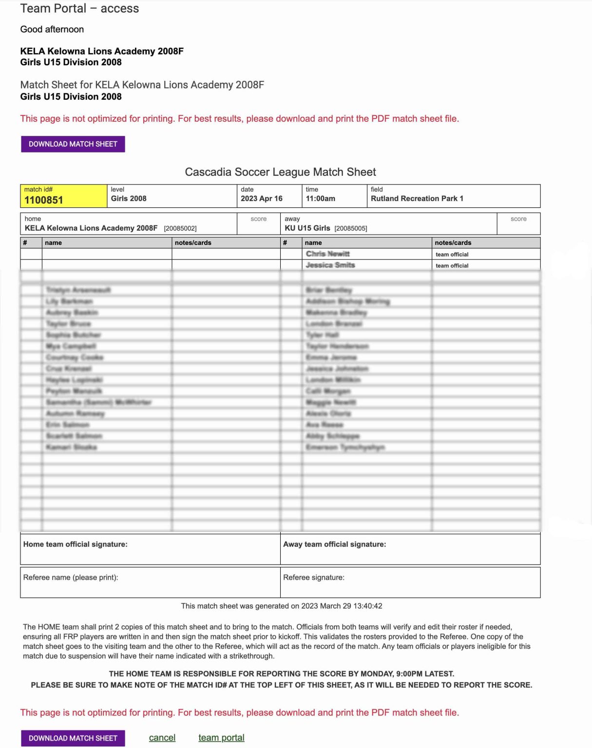 Match Sheets Help – TOYSL